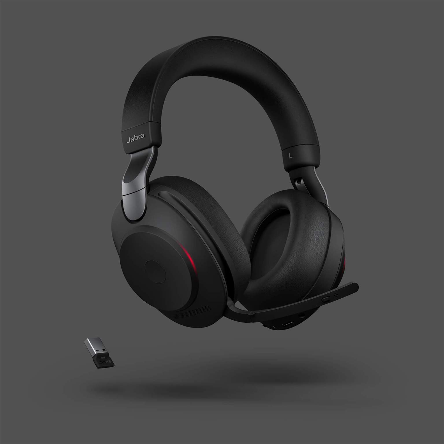 Jabra Evolve2 85 UC Black Angled Busylight with USB A Dongle DB 1 ...